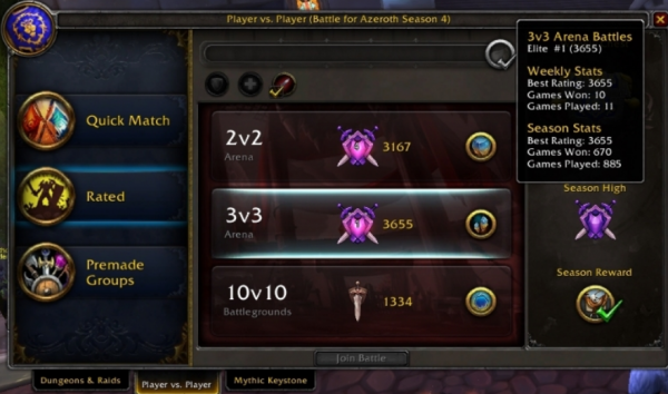 The Best 3v3 Arena Combinations in WoW Dragonflight 10.2.5 - FrostyBoost